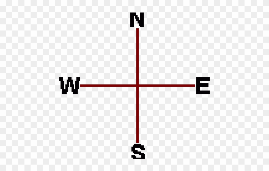 Drawn Compass Nsew Clipart (#2552339) - PinClipart