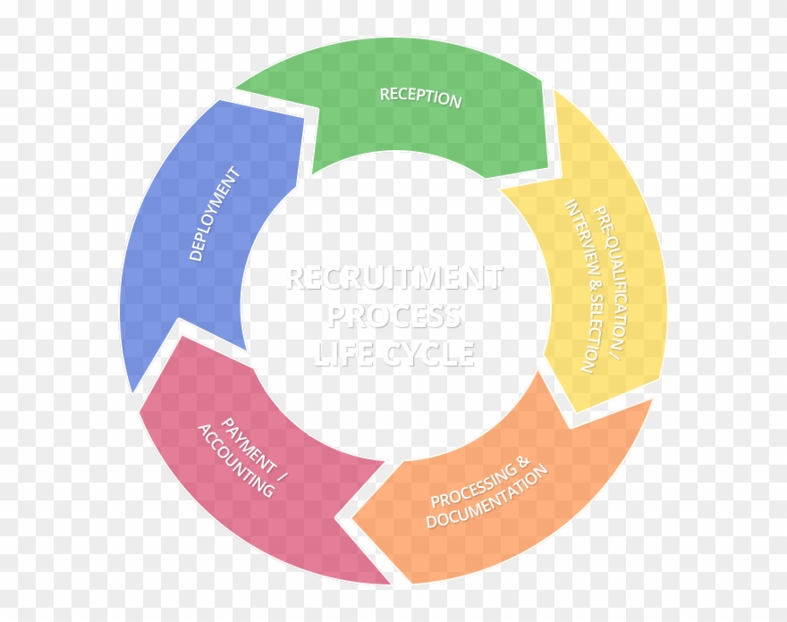 Recruitment Process Life Cycle Chart Clipart (#2552573) - PinClipart