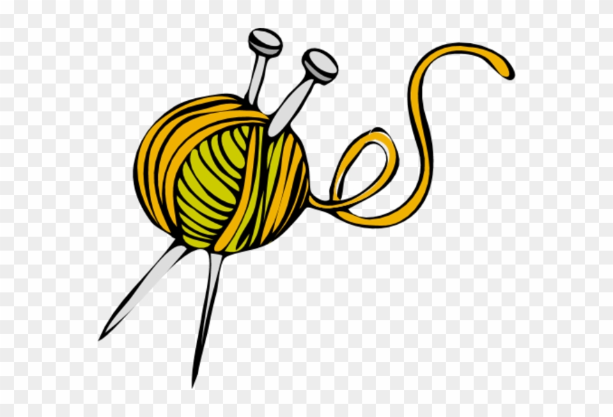 Free Knitting Crochet Yarn Clip Art - Png Download (#2559494) - PinClipart