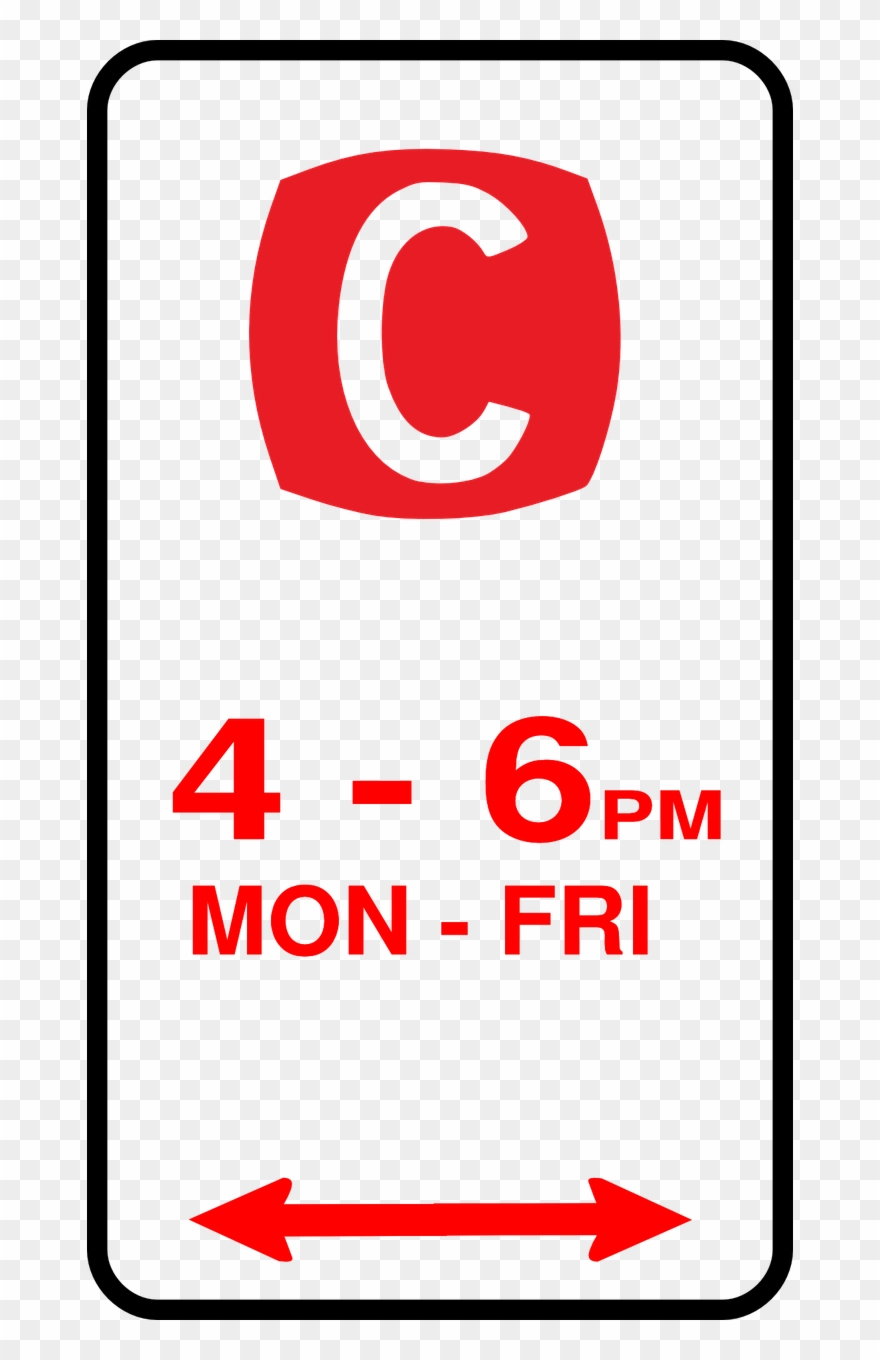 Clearway Road Street Restriction Png Image Clipart (#2563956) - PinClipart