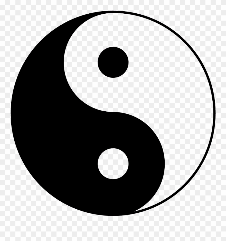 Yin Yang Clipart - Png Download (#2572733) - PinClipart