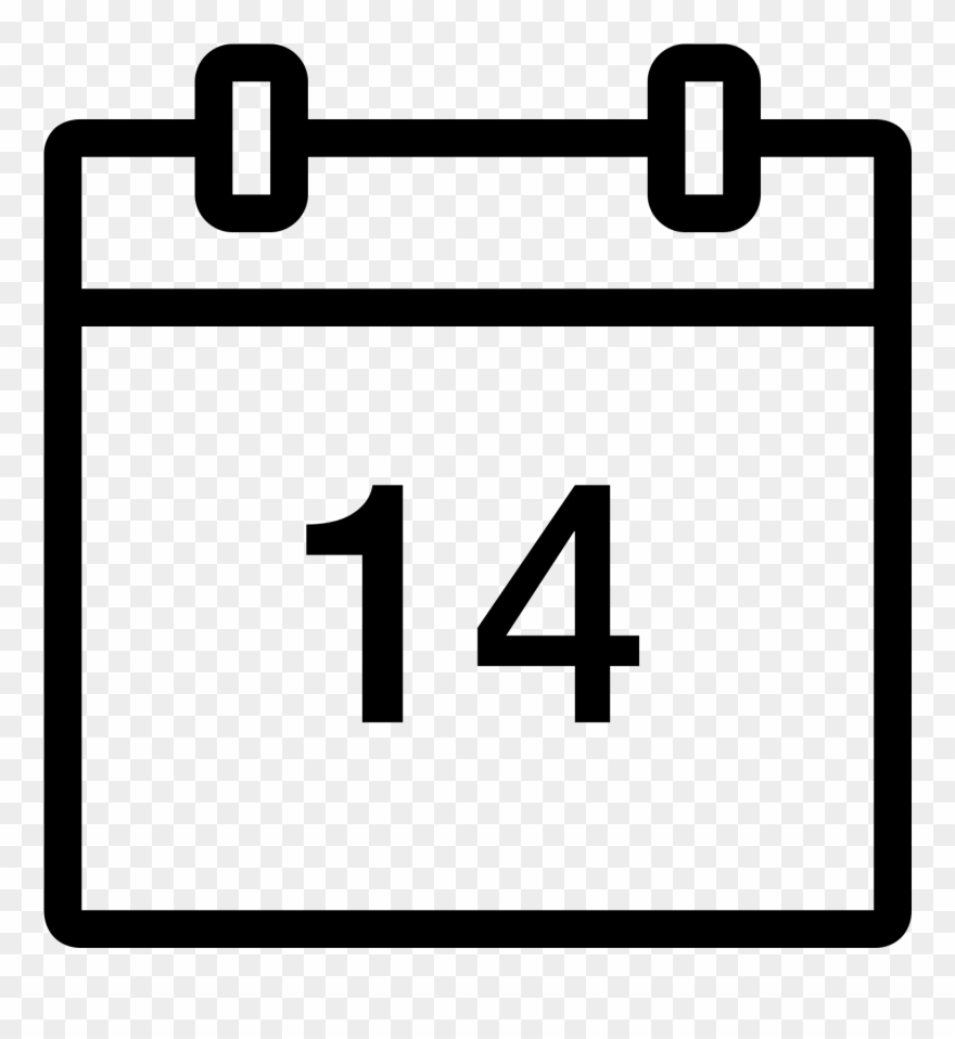 Download Calendar 14 Icon Free Download At Icons8 Clipart (#2573336 ...