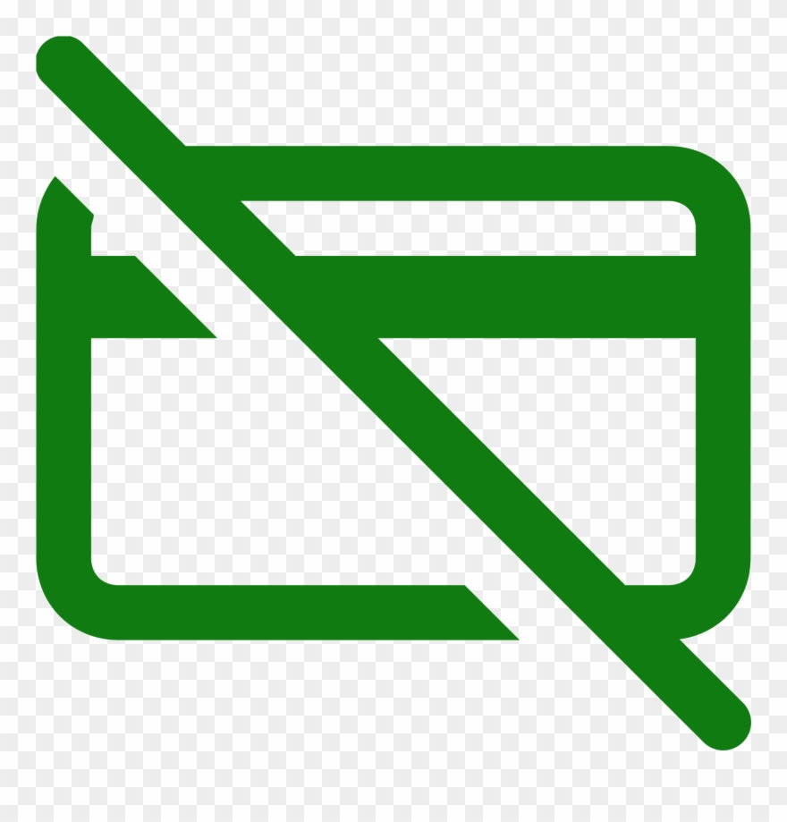 Download No Credit Card Icon Clipart (#2585542) - PinClipart