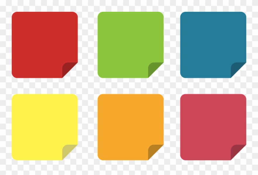 Set Icons Sticky Notes Icon Png Image Clipart (#2589214) - PinClipart