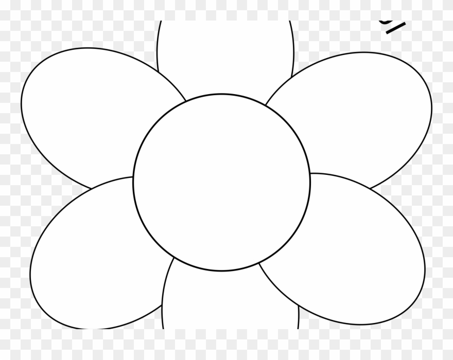 Sunflower Clipart Template - Png Download (#2591742) - PinClipart