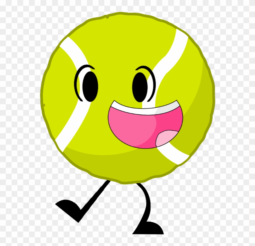 Download Tennis Ball Clipart Animated - Bfb Tennis Ball Asset - Png ...