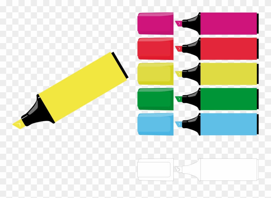 Download Download Markers Png Clipart Marker Pen Clip Art Rectangle ...