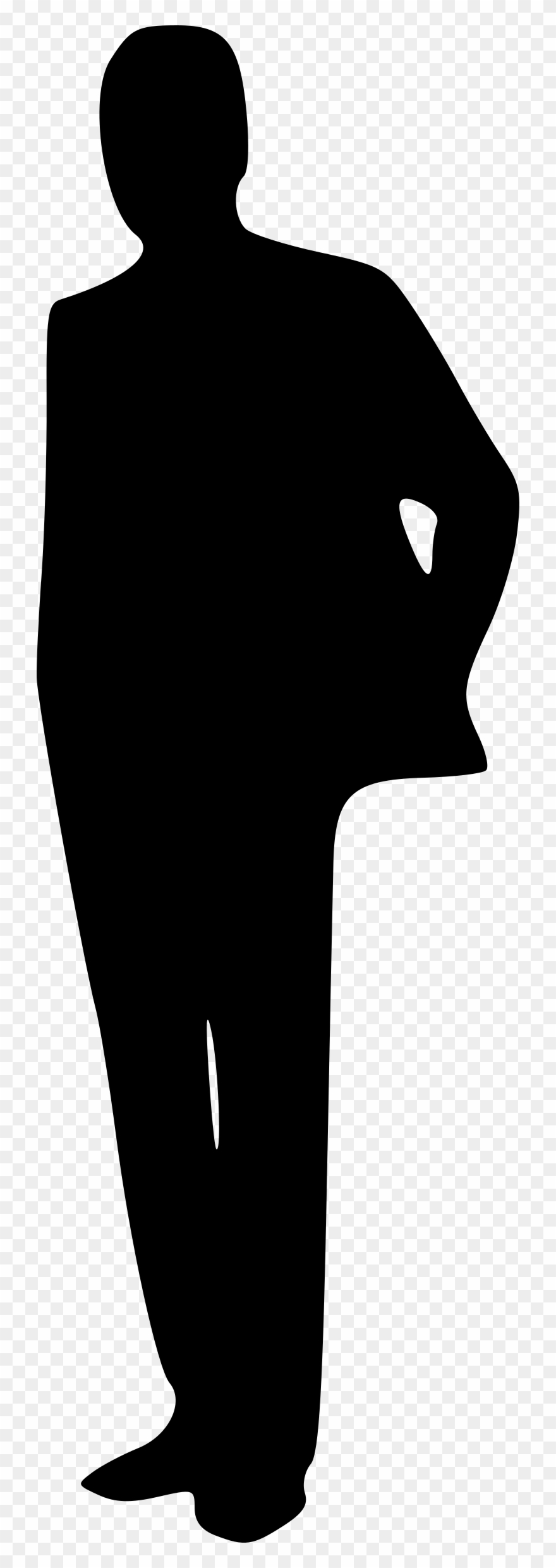 Download Clipart - Scale Figure Silhouette Png Transparent Png (#267361 ...
