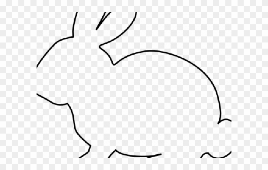 Shadow Clipart Bunny - Png Download (#2611983) - PinClipart