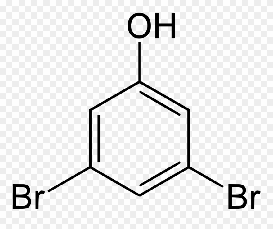 File - 3,5-dibromophenol - Svg Clipart (#2615360) - PinClipart
