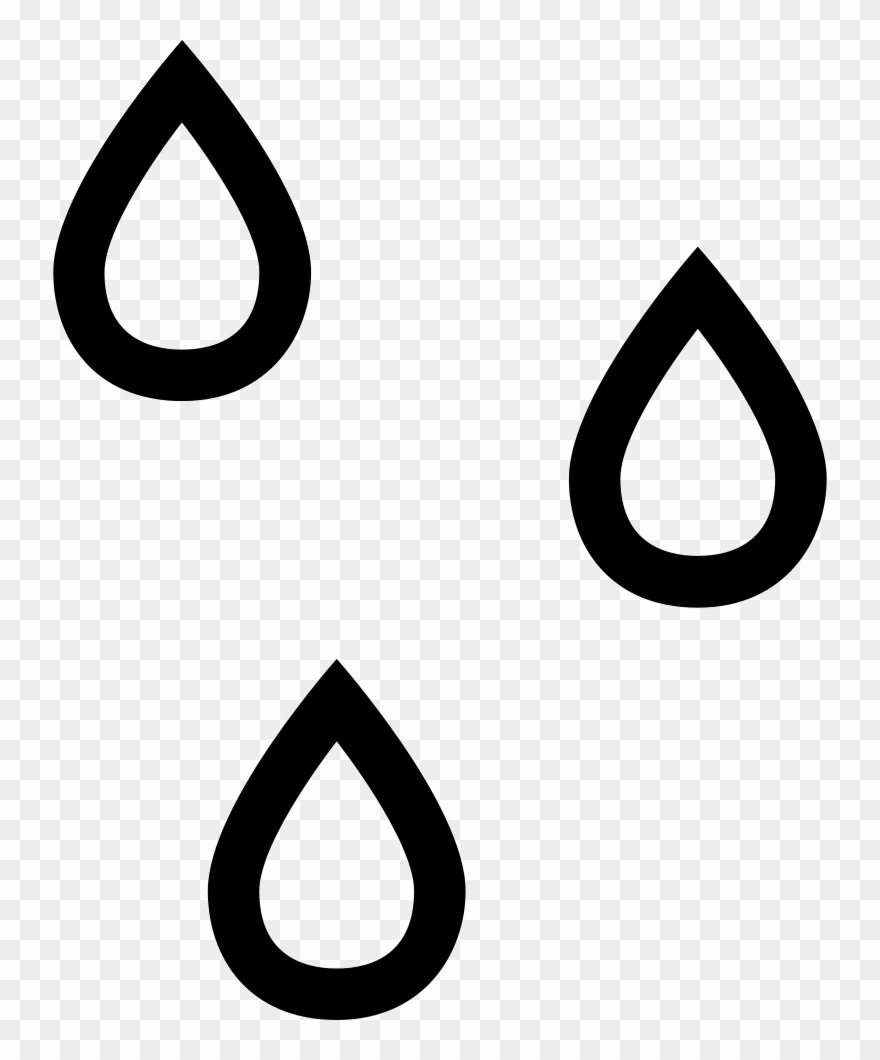 Download Raindrops Clipart Impure Water - Png Download (#2620042 ...