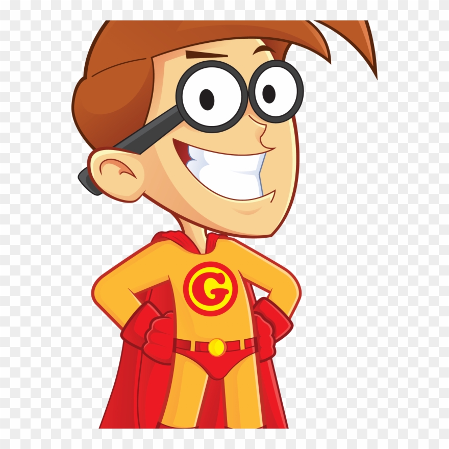 Download Free Superhero Nerd Geek People High Resolution Clip - Png ...