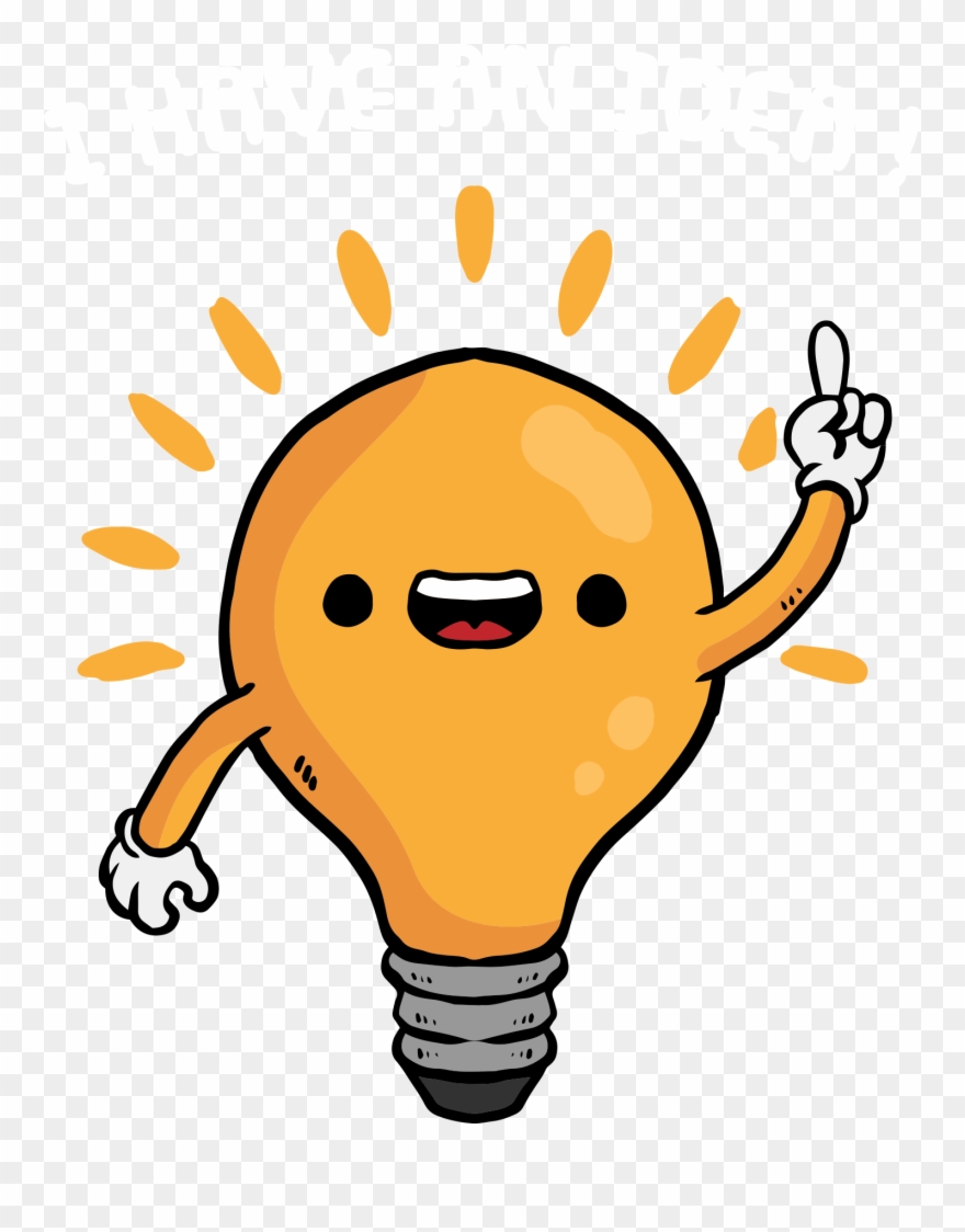 Funny Light Lamp Vector Bulb Cartoon Clipart (#2657356) - PinClipart