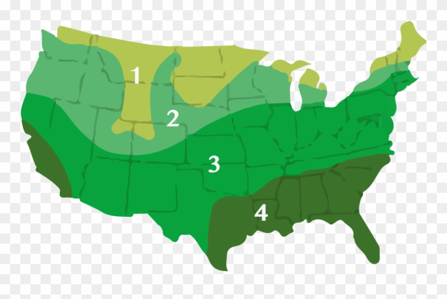 Usa Subterranean Termite Map Clipart (#2660861) - PinClipart