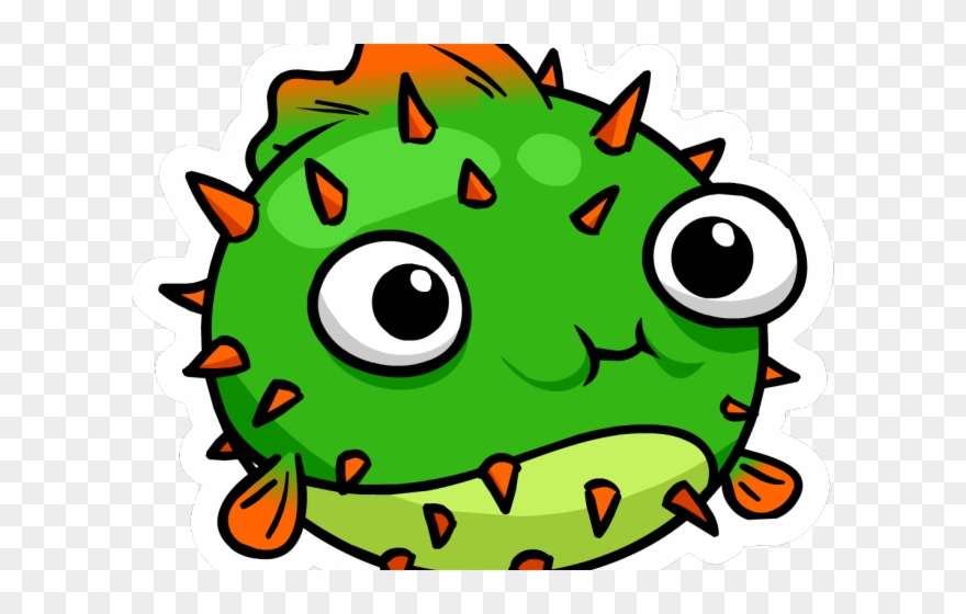Pufferfish Clipart Weird Fish - Png Download (#2671146) - PinClipart