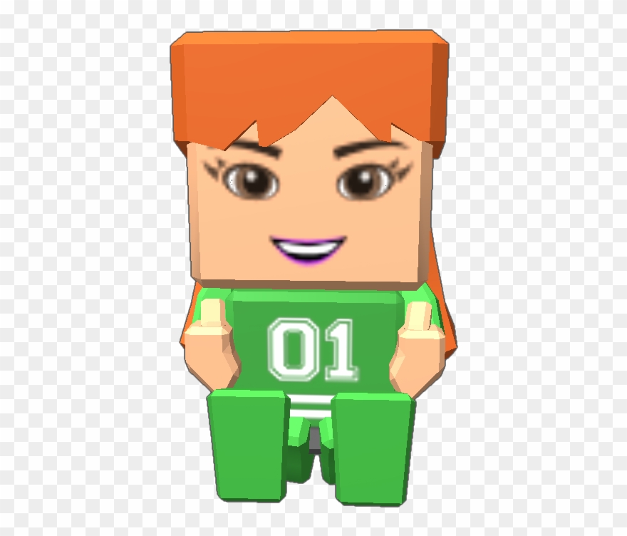 This Is Alex From Minecraft Lm Going To Make A World - Cartoon Clipart ...