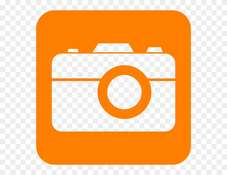 How To Set Use Orange Camera Icon Png Clipart (#279215) - PinClipart