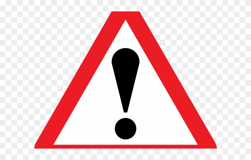 Download Warning Clipart Caveat - Png Download (#2731821) - PinClipart