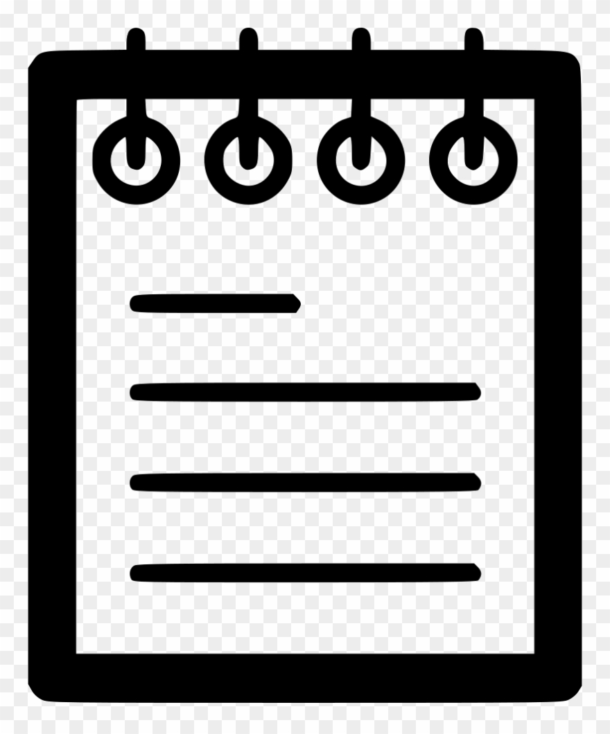 Notepad Comments Clipart (#2734219) - PinClipart