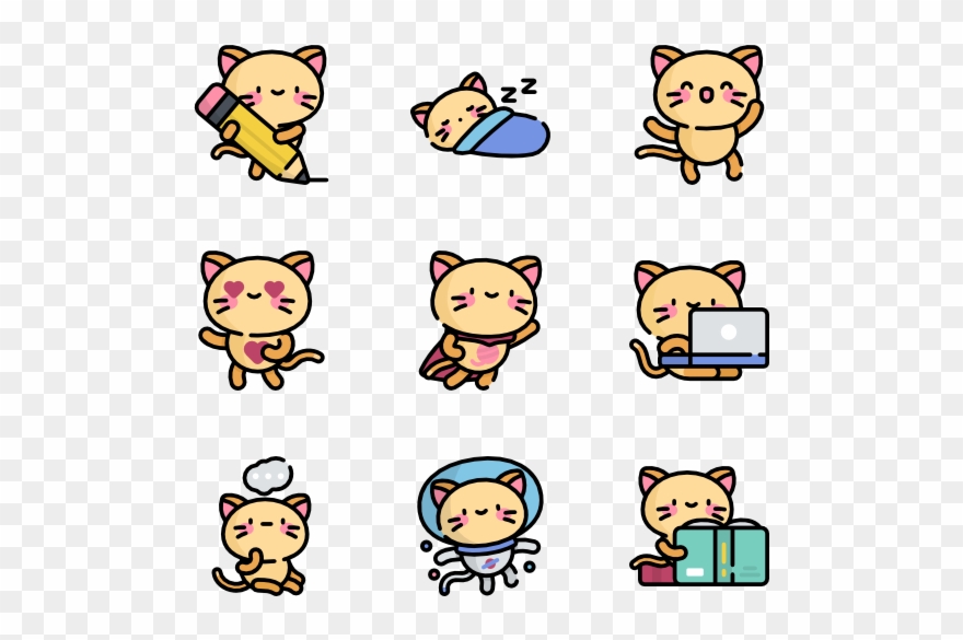 Kitty Avatars Clipart (#2740214) - PinClipart