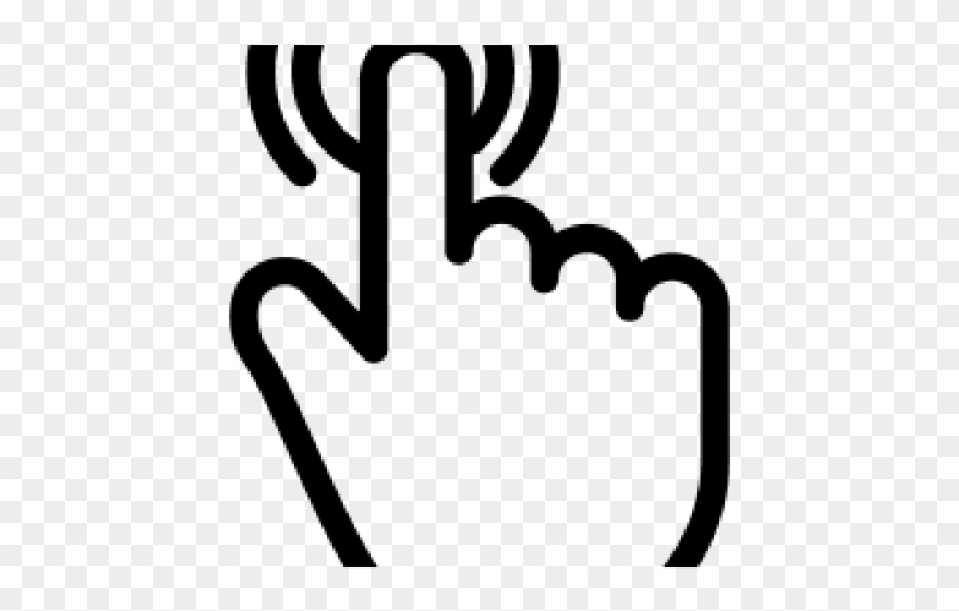 Finger Clipart Pushing Button - Png Download (#2794887) - PinClipart