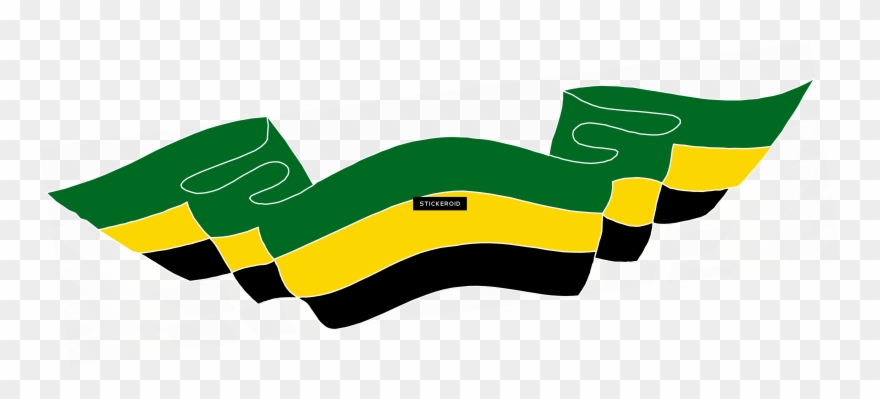 Jamaica Flag Clipart (#2799869) - PinClipart