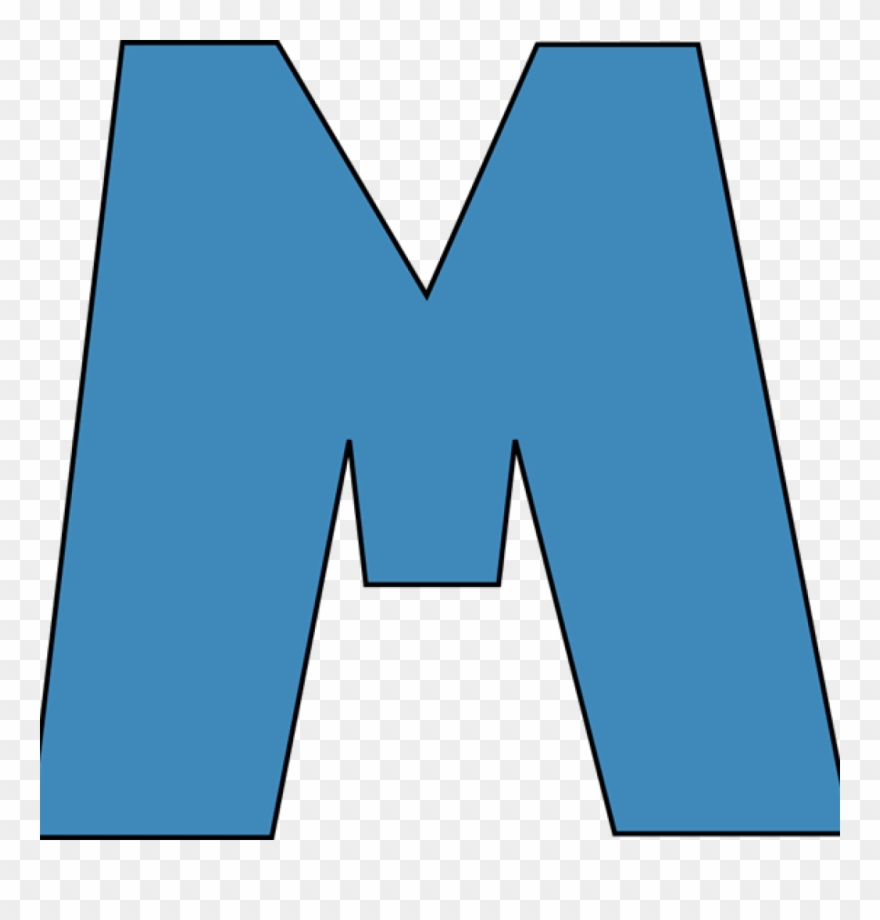 Download Blue Letter M Blue Letter M Blue Alphabet Letter M - Letter ...