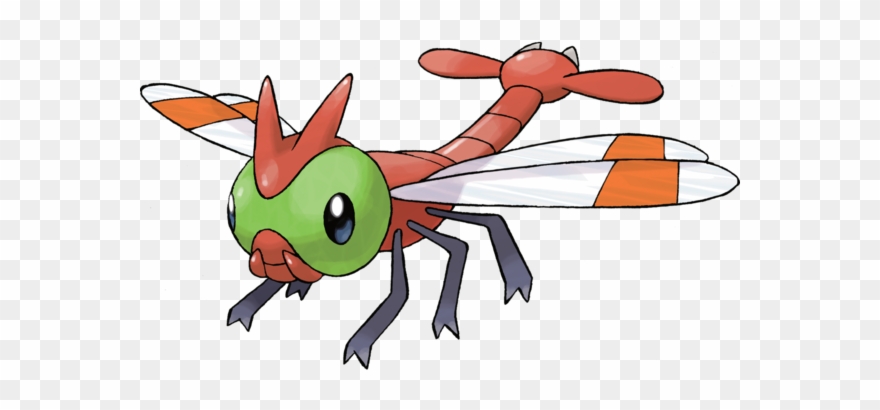 Dragonfly Clipart Realistic - Pokemon Yanma - Png Download (#281626 ...