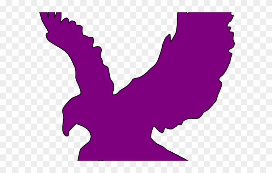 Eagle Clipart Pink - Eagle Png Black And White Transparent Png (#282383 ...