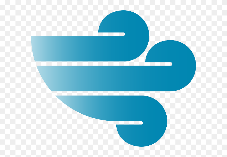 Wind Clipart Cold Breeze - Icono Del Viento Png Transparent Png ...