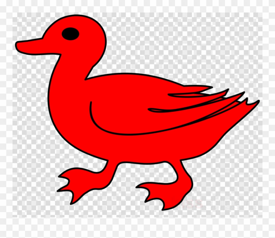 Red Duck Clipart Daisy Duck Clip Art - Duck Heraldry - Png Download ...