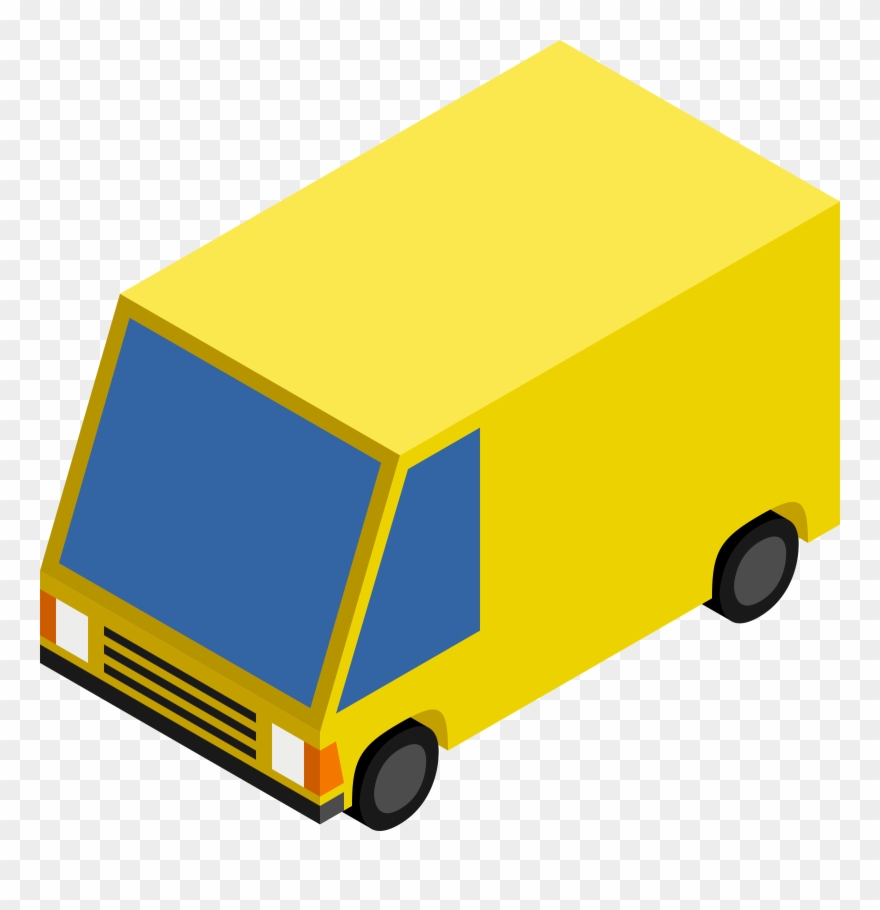 Big Image - Yellow Van Clipart - Png Download (#285802) - PinClipart