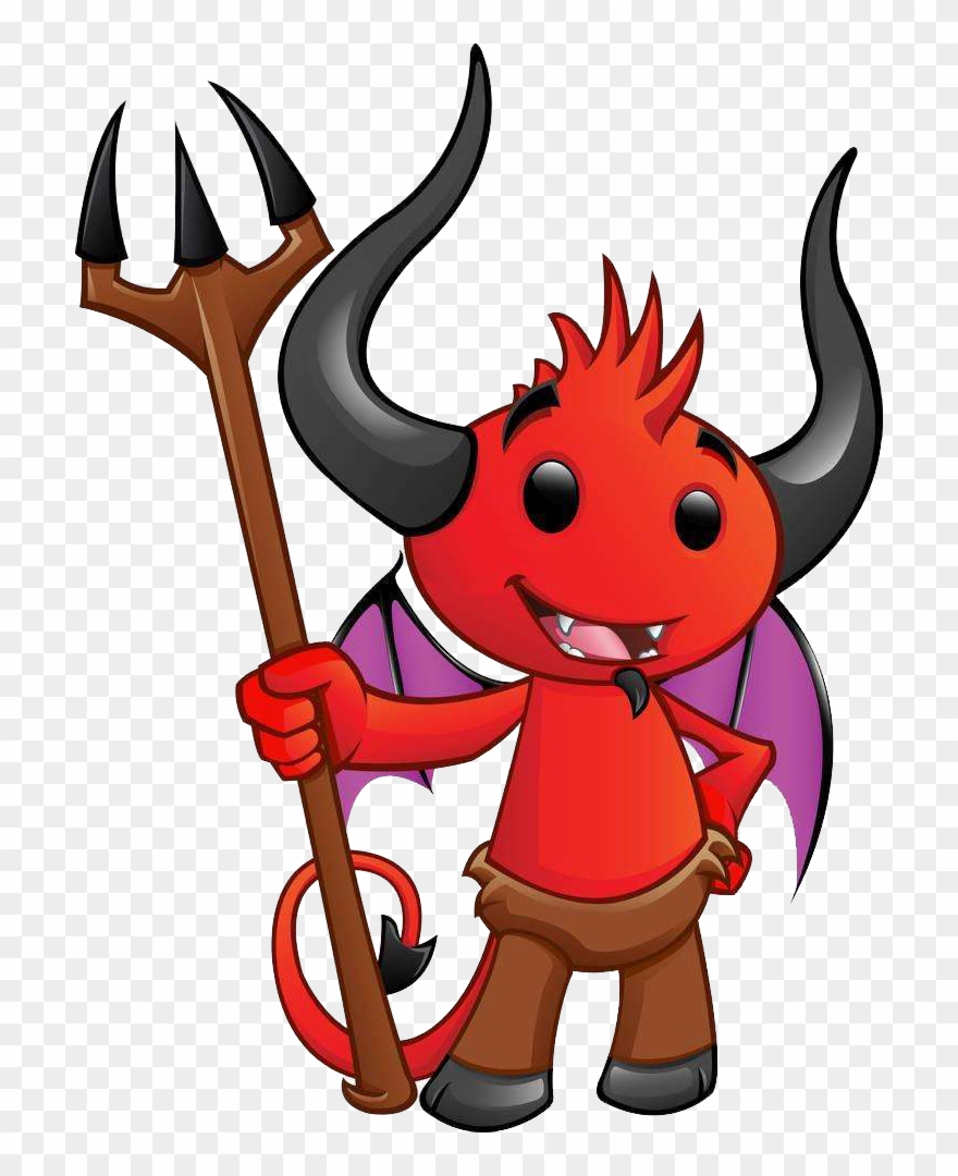 Devil Demon Clip Art - Transparent Clip Art Devil - Png Download ...