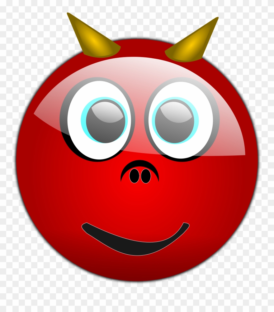 Cartoon Devils Face Png Clipart (#287980) - PinClipart