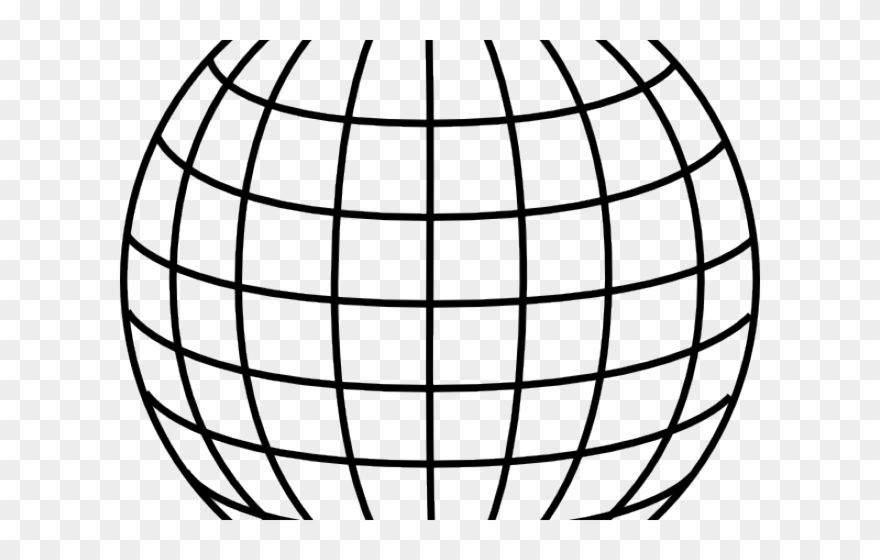 Sphere Clipart Line Art - Png Download (#2801396) - PinClipart