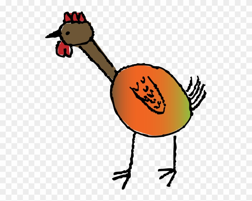 Out Of The Forest Stepped Bob, A Fellow Turkey, Glaring Clipart ...