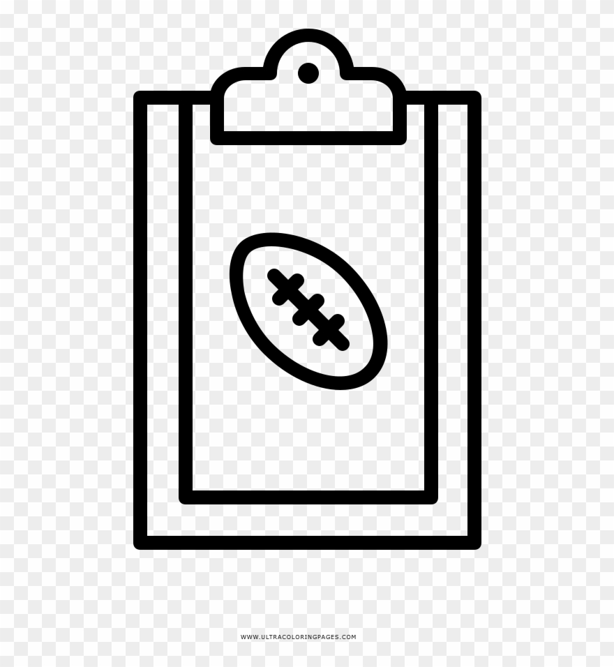 Download Clipboard Coloring Page - Png Download (#2803452) - PinClipart