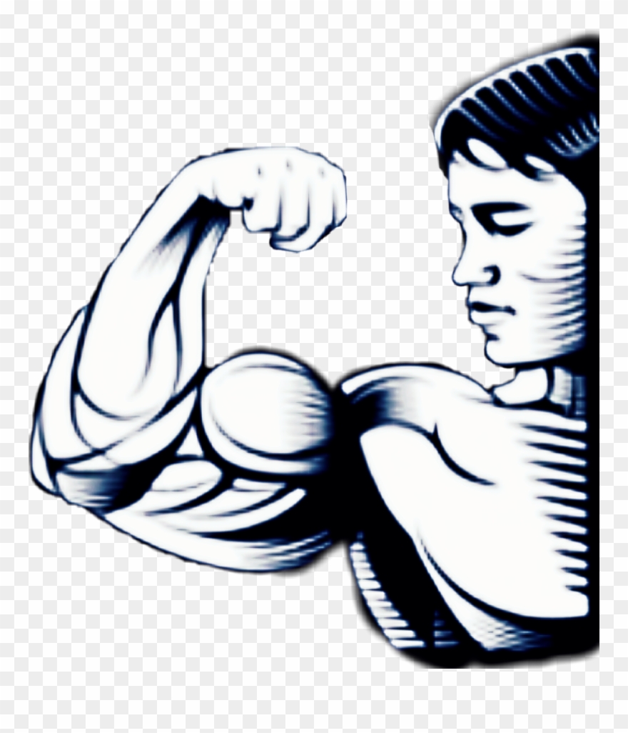 Download Muscle Sticker Clipart (#2811517) - PinClipart