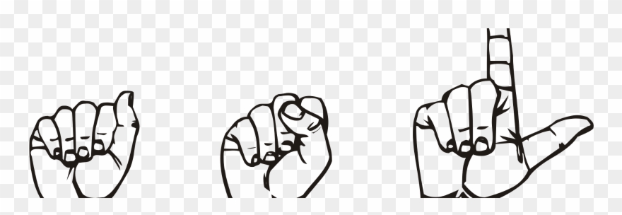 Asl Clip Art - Png Download (#2814778) - PinClipart