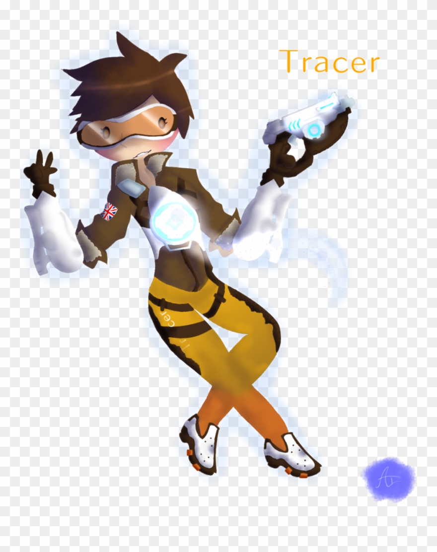 Overwatch Tracer Clipart (#2817593) - PinClipart