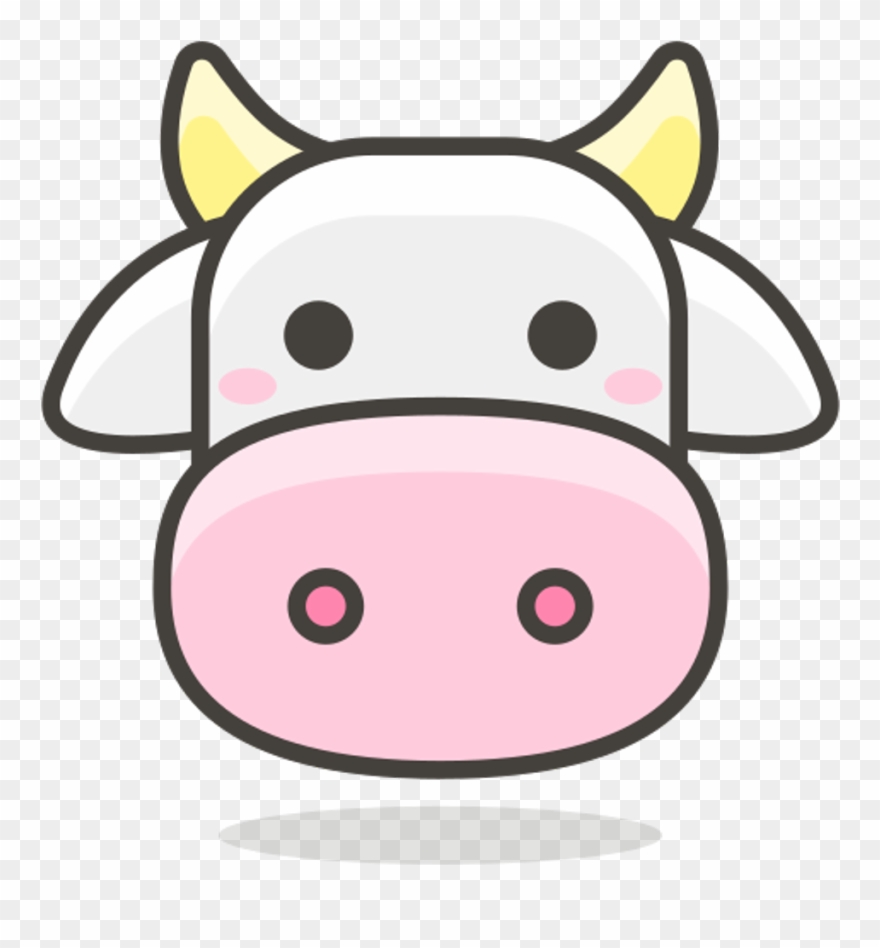 Download Vaca Sticker Clipart (#2821058) - PinClipart