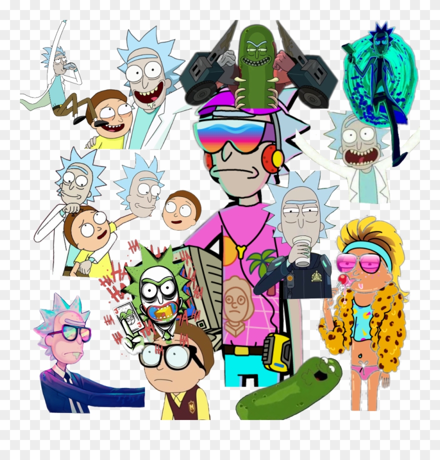 Download Rick Sticker Clipart (#2825911) - PinClipart