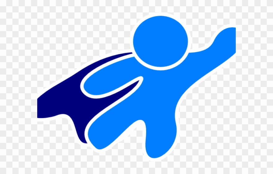 Hero Clipart Blue Superhero - Png Download (#2828145) - PinClipart