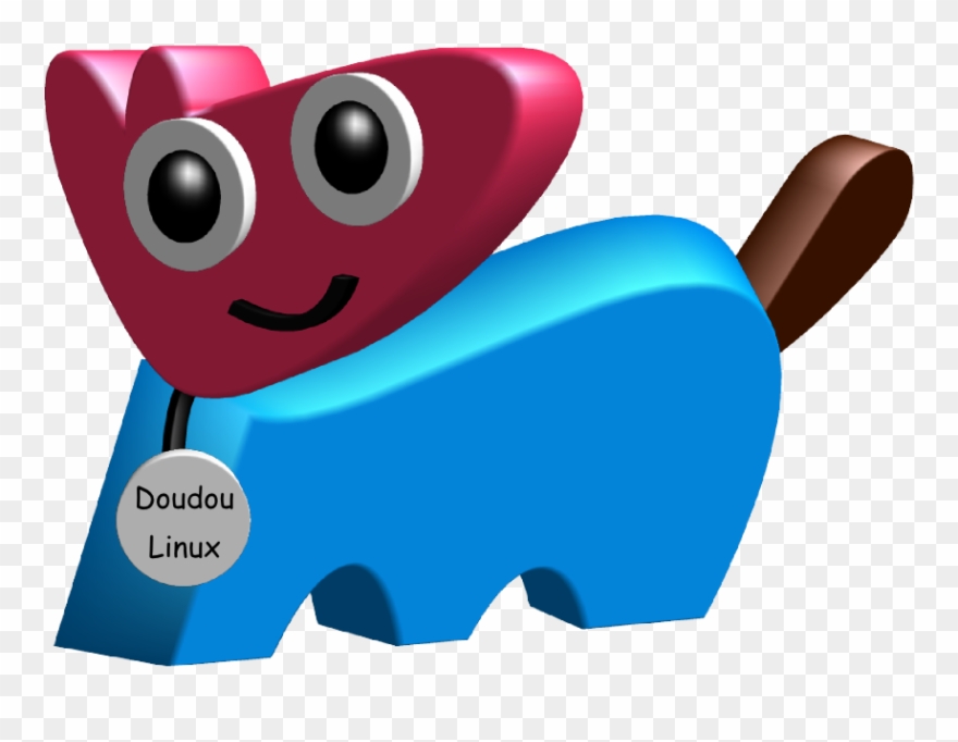 Download Geek Doudou Linux Doudoulinux 2 Black White Line Art Clipart (#2831107) - PinClipart