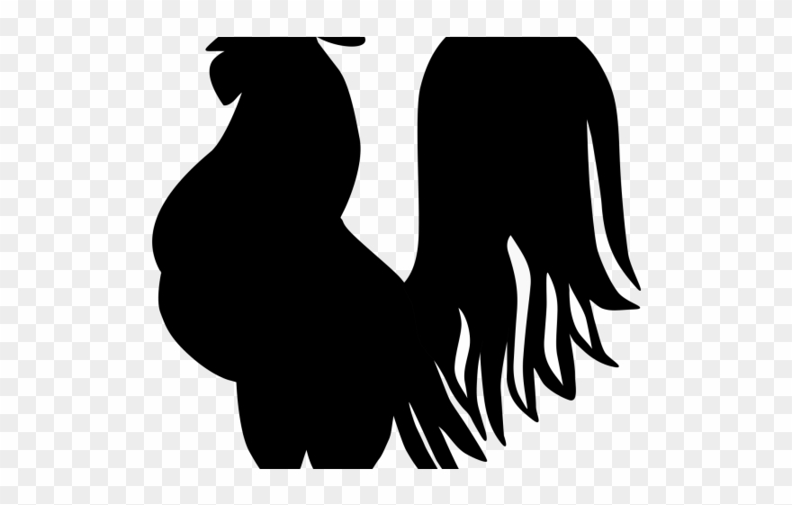 Shadow Clipart Rooster - Png Download (#2844470) - PinClipart