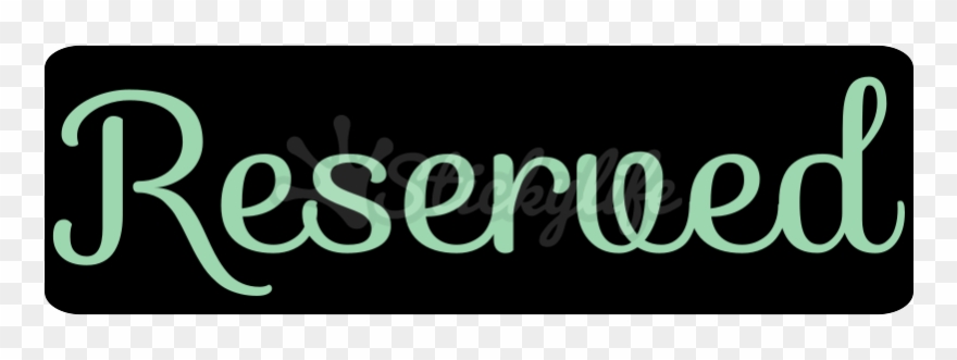 Reserved Parking Sign Clip Art - Png Download (#2852018) - PinClipart