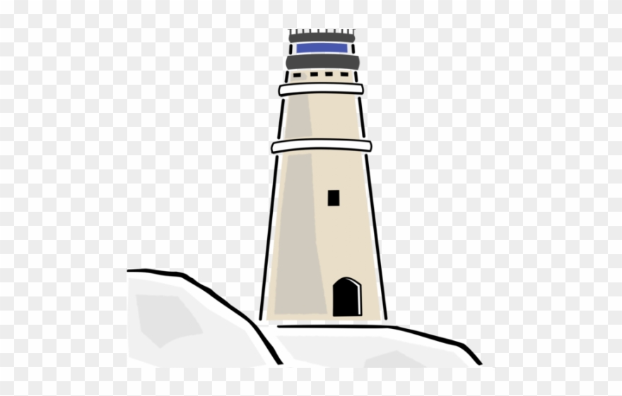 Beacon Clipart Lighthouse Outline - Png Download (#2852064) - PinClipart