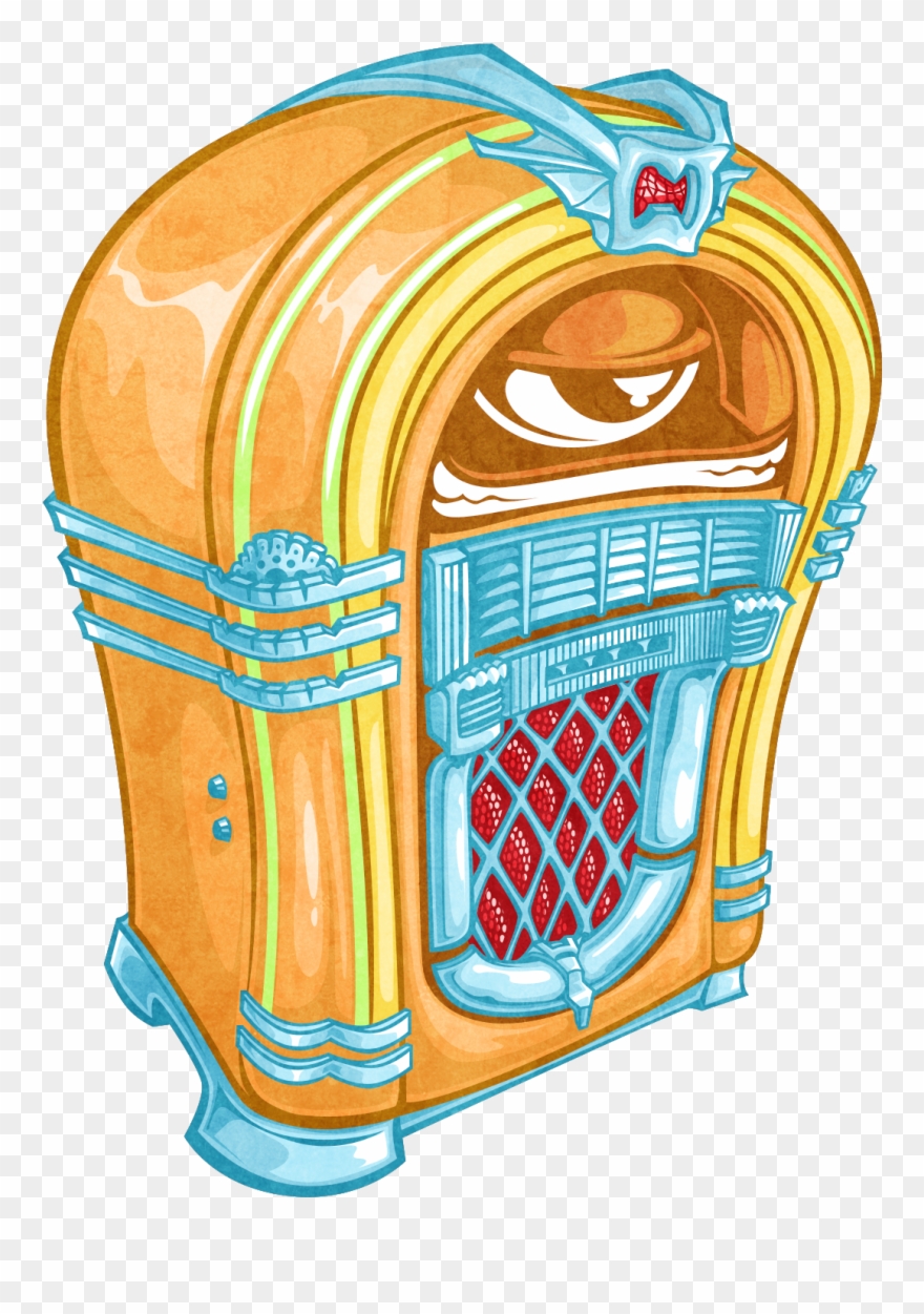 Download Vintage Jukebox Clipart - Png Download (#2856928) - PinClipart