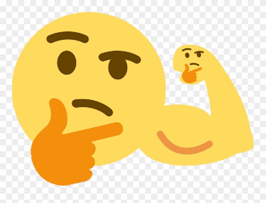 Thinking Meme Png Clipart (#2857871) - PinClipart