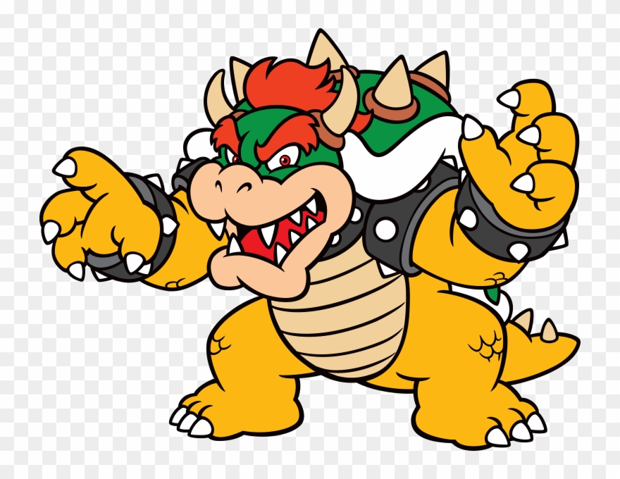 Bowser-2d Clipart (#2862680) - PinClipart